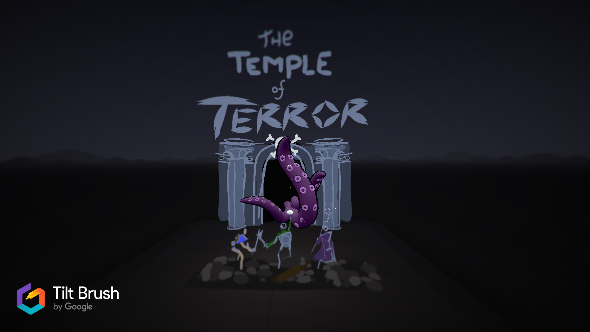 Temple of Terror & Dungeon Diorama – More VR Art – Josh Johanson